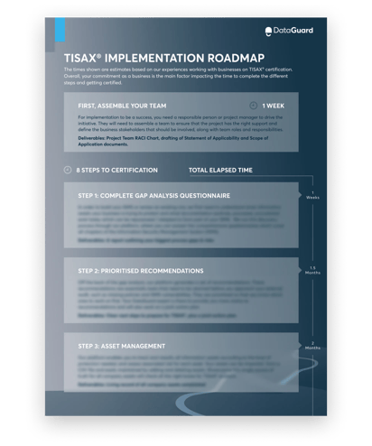 TISAX® implementation: 8 steps to the assessment on TISAX®